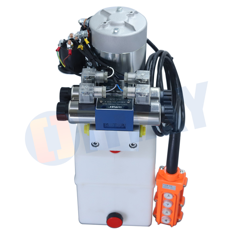China DC12V24V 2.2KW Double Acting Hydraulic Power Packs with Wireless ...